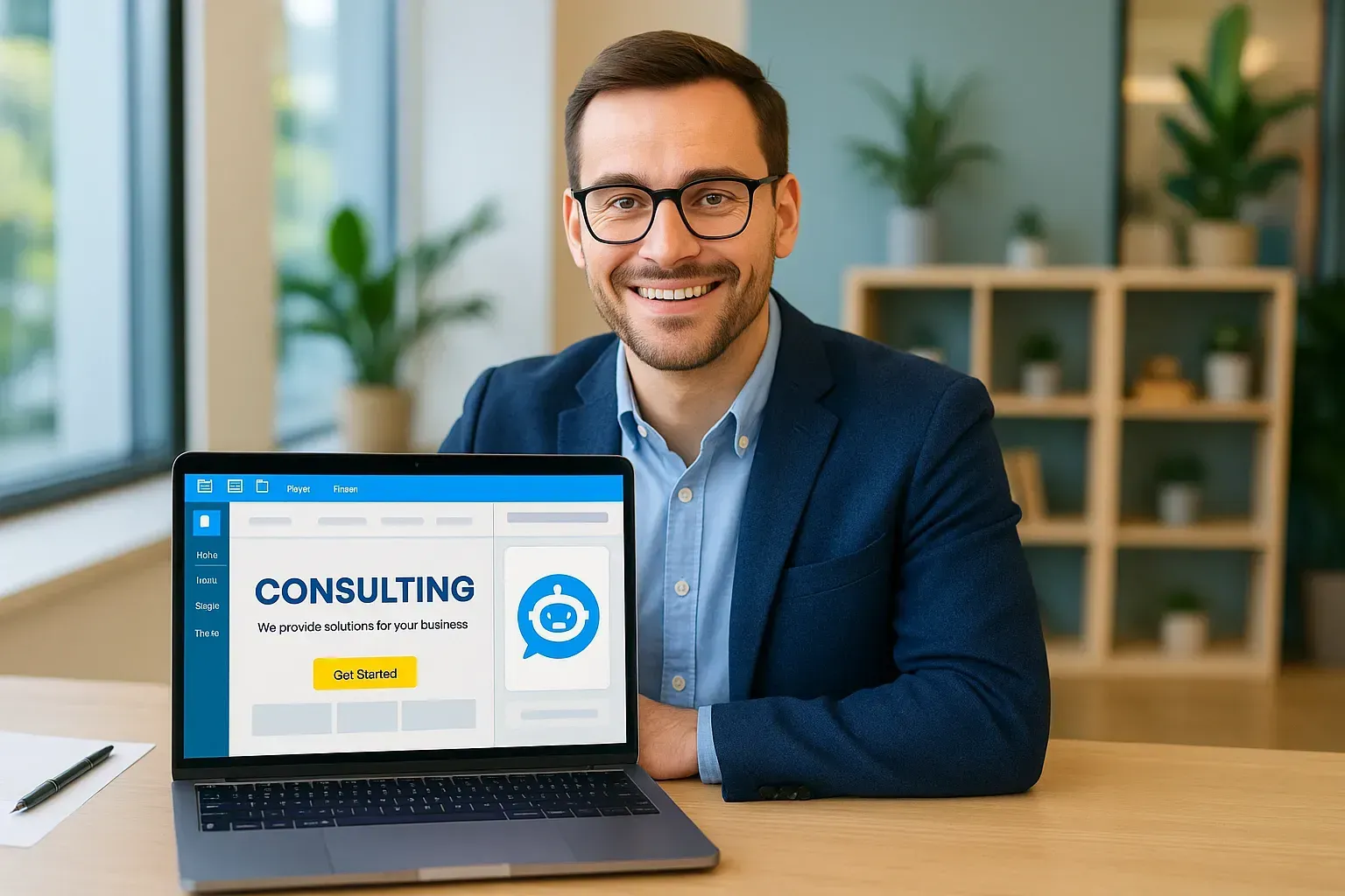 How to Build a Consulting Business Website - With AI